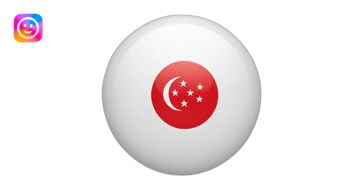 singapore flag emoji | AI Emoji Generator