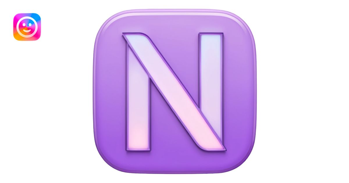 Netflix aesthetic "N" logo in pastel purple with illuminated outline ...