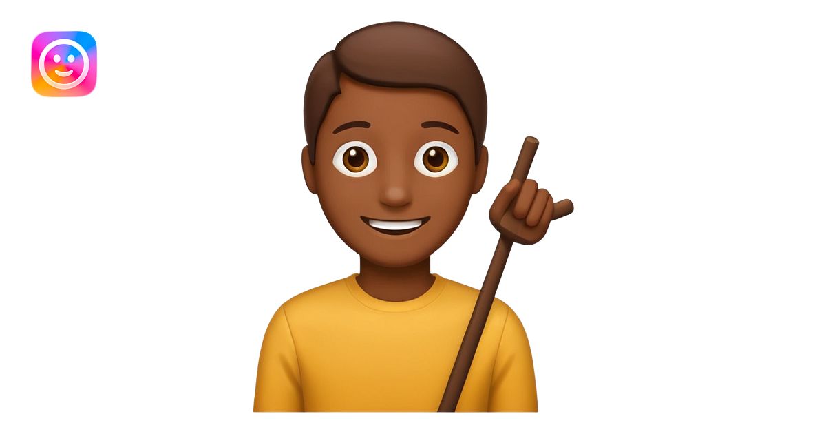 Stick Man emoji | AI Emoji Generator