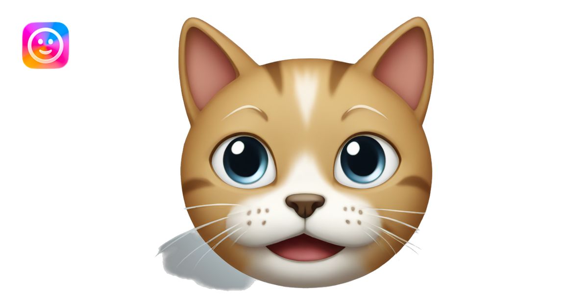 Cat crying emoji | AI Emoji Generator