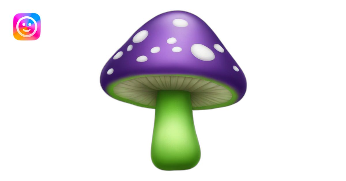green mushroom emoji | AI Emoji Generator