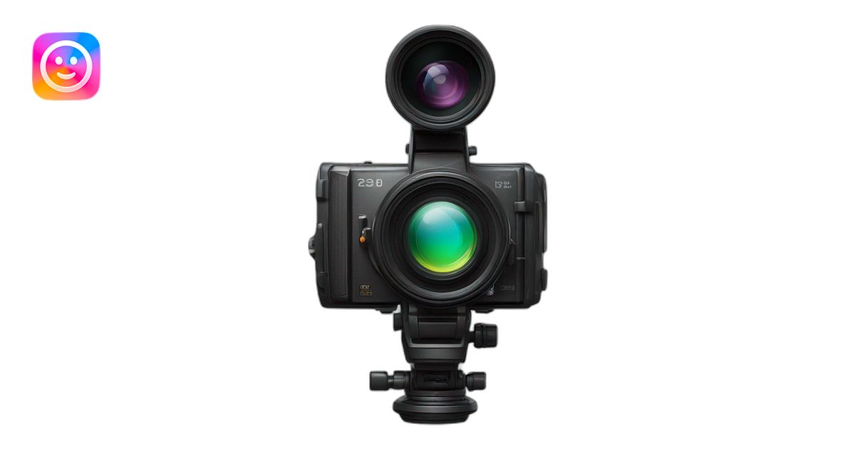 anamorphic lens camera emoji | AI Emoji Generator
