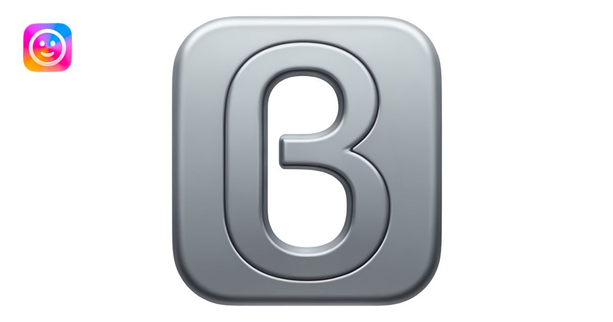 the number "2" all grey emoji | AI Emoji Generator