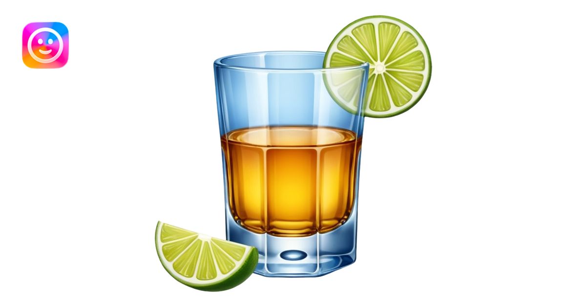 Tequila azul classe reposado emoji | AI Emoji Generator
