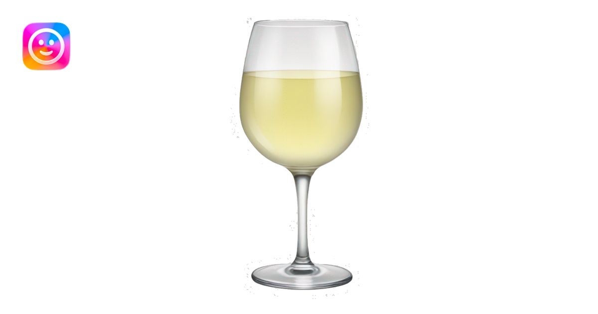 verre de vin blanc emoji | AI Emoji Generator