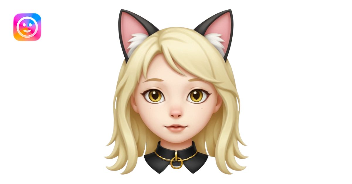Cat girl emoji | AI Emoji Generator