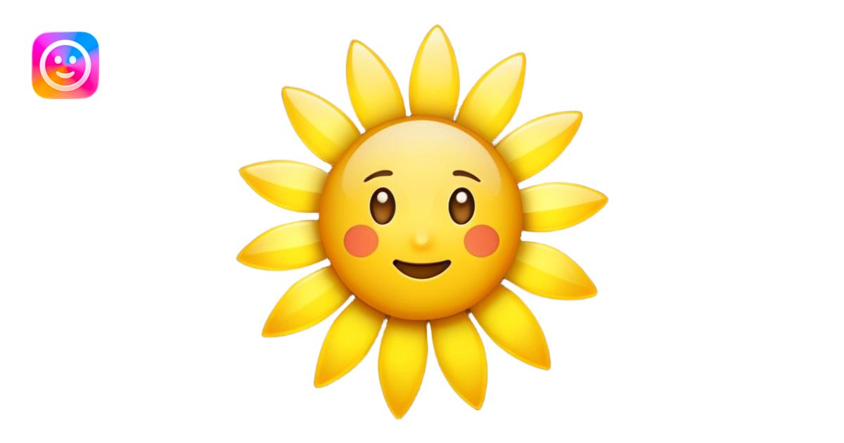 Light burst / illumination cue emoji | AI Emoji Generator