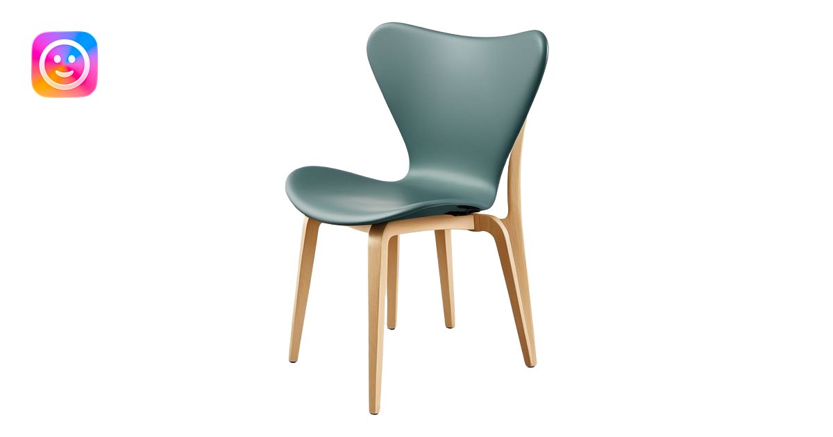 danish design chair fritz hansen series 7 emoji | AI Emoji Generator