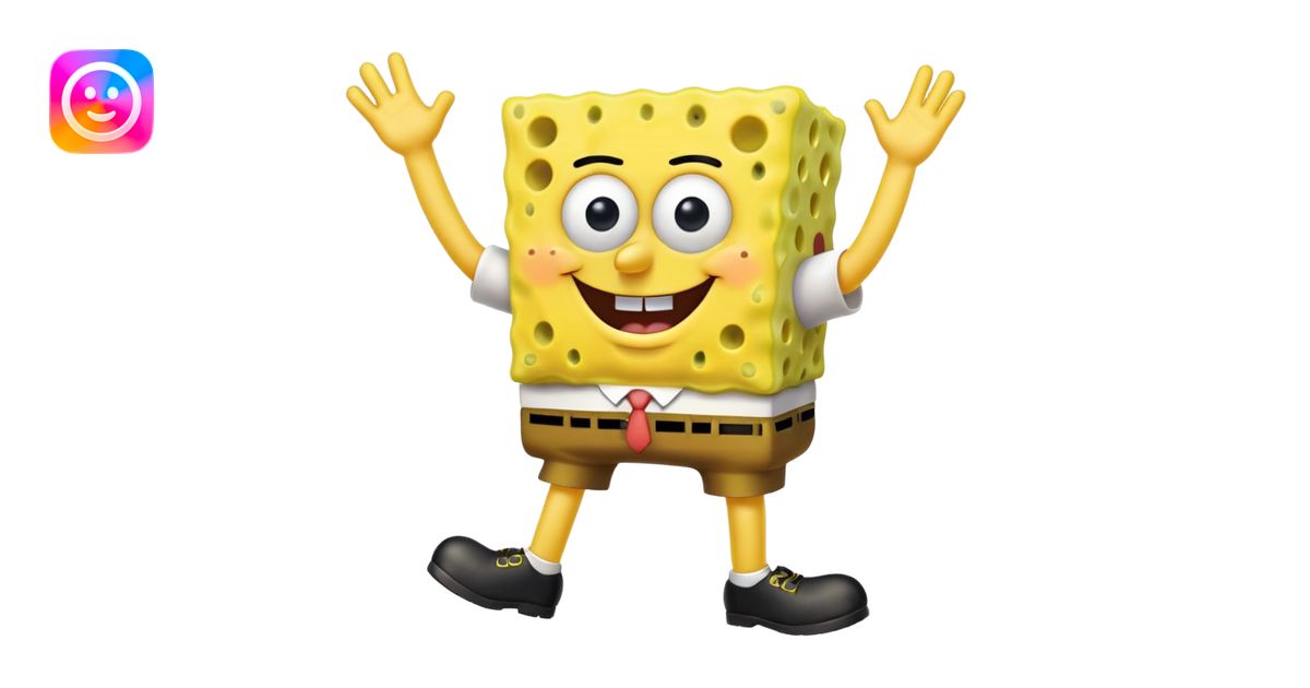 sponge bob squarepants whole body emoji | AI Emoji Generator