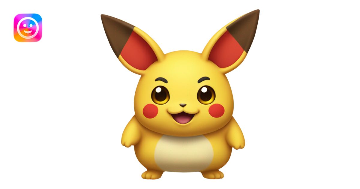 picachu emoji | AI Emoji Generator