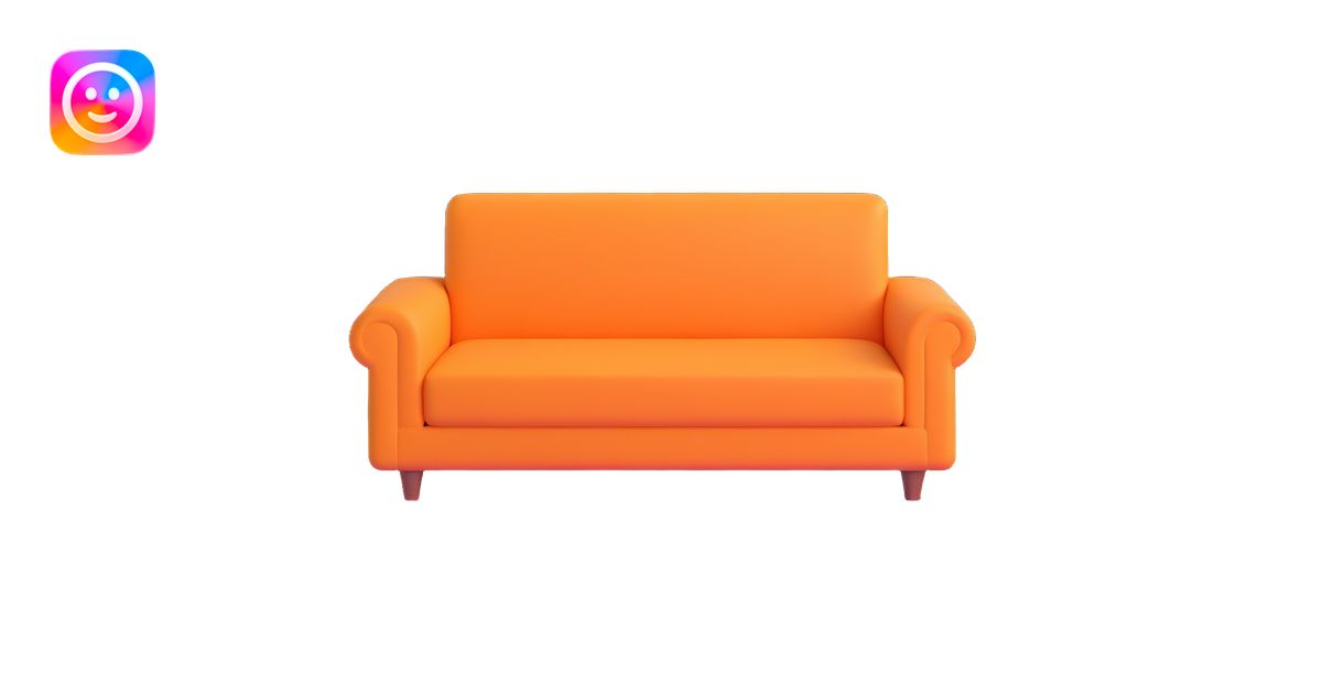 a sofa emoji | AI Emoji Generator