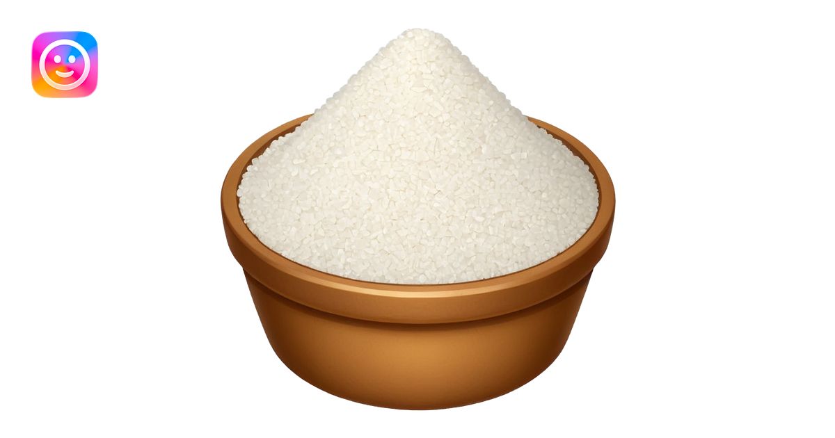 sugar emoji | AI Emoji Generator