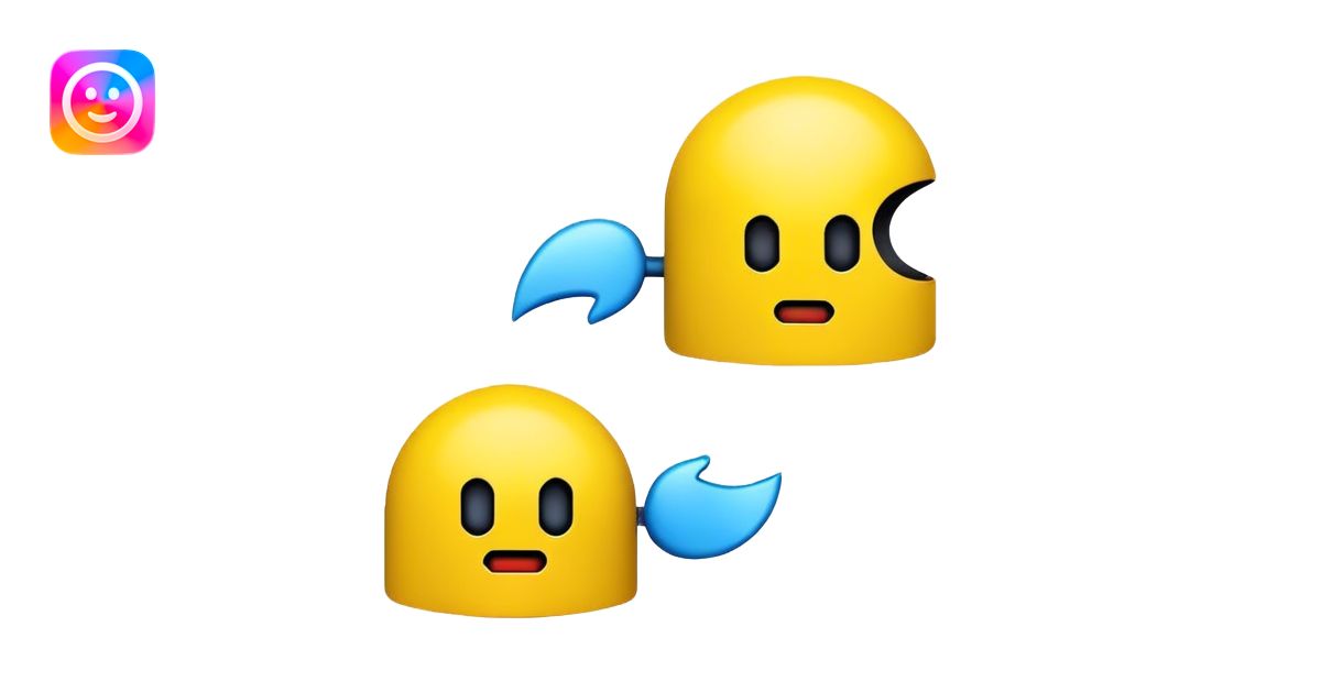 Pac-Man emoji | AI Emoji Generator