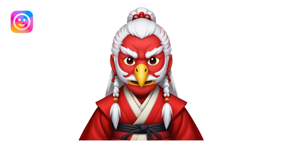 Tengu Japanese emoji | AI Emoji Generator