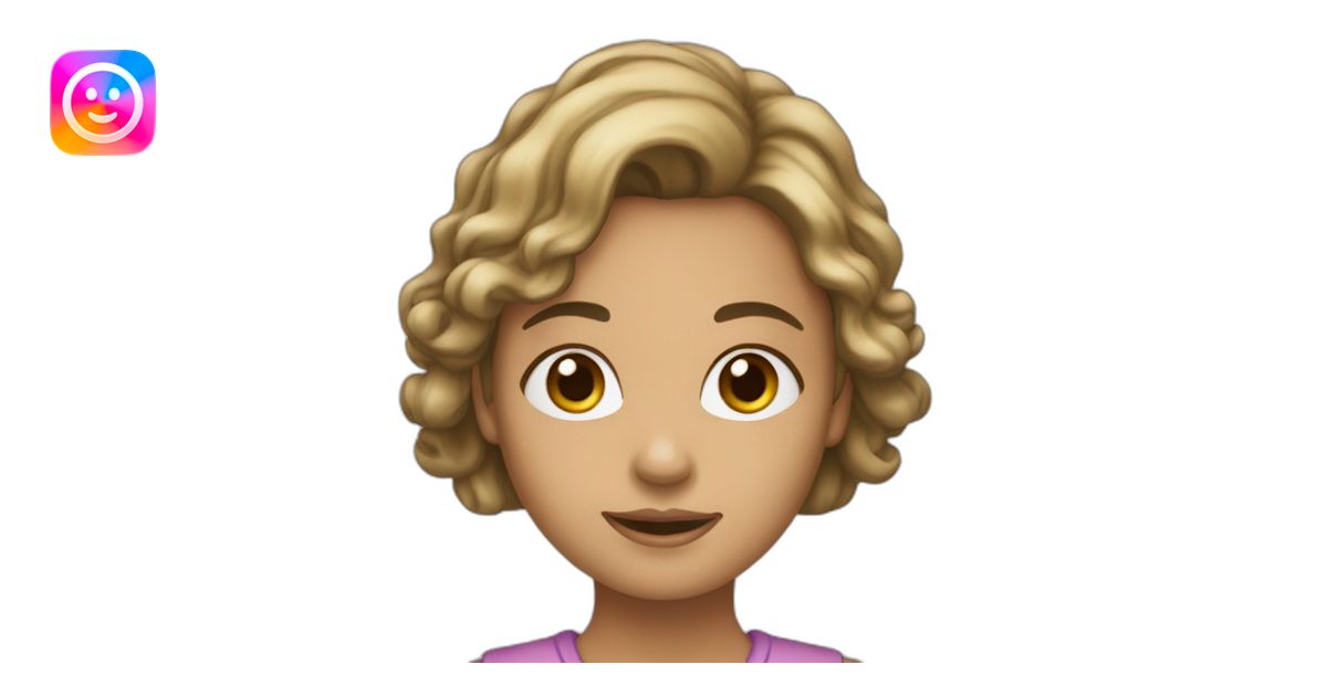Une fille qui s'appelle Justine emoji | AI Emoji Generator