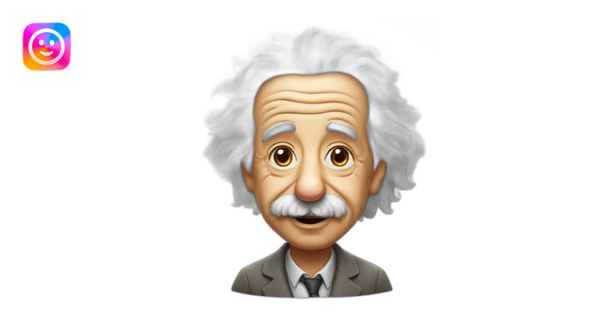 albert einstein emoji | AI Emoji Generator