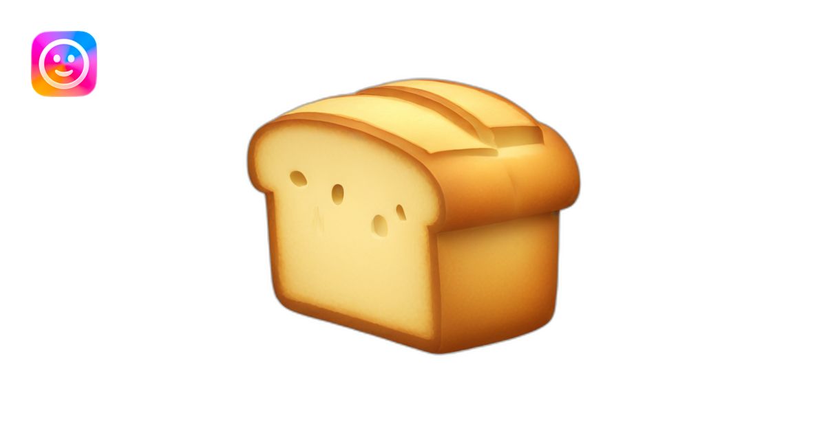 sliced loaf of bread emoji | AI Emoji Generator