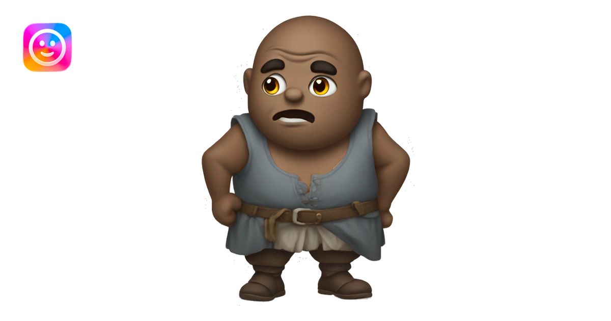 Hunchback artiodactyla emoji | AI Emoji Generator
