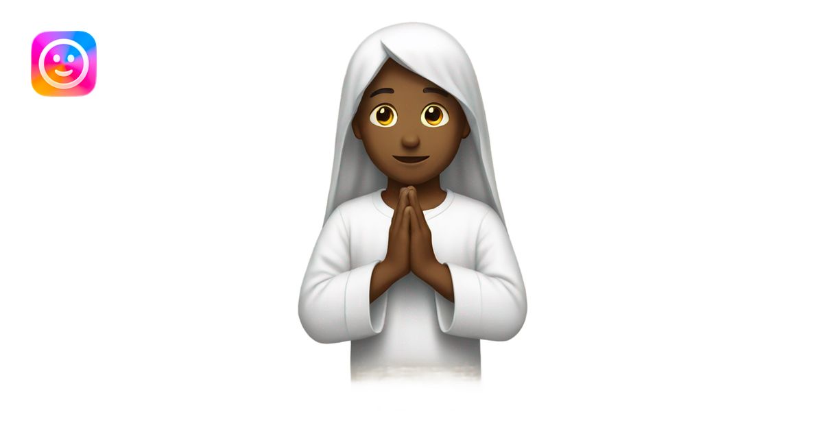 prayer emoji | AI Emoji Generator