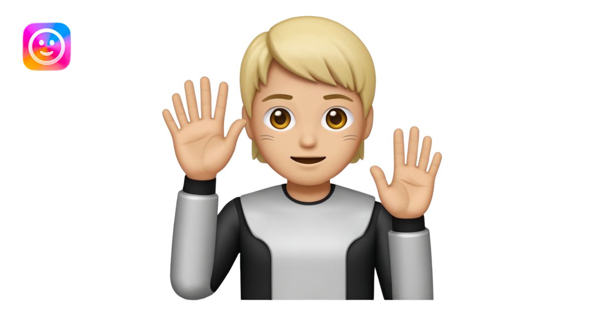 Simple old-style android emoji, but with a awkward emoji, mixed with a ...