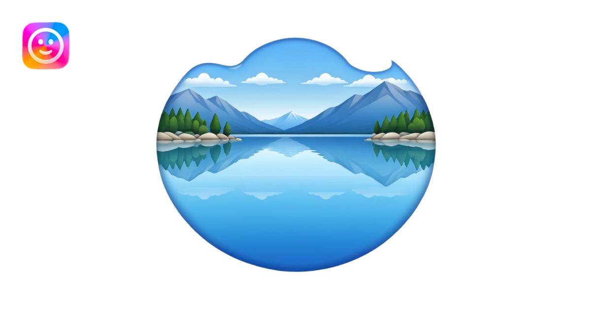 Lake emoji | AI Emoji Generator