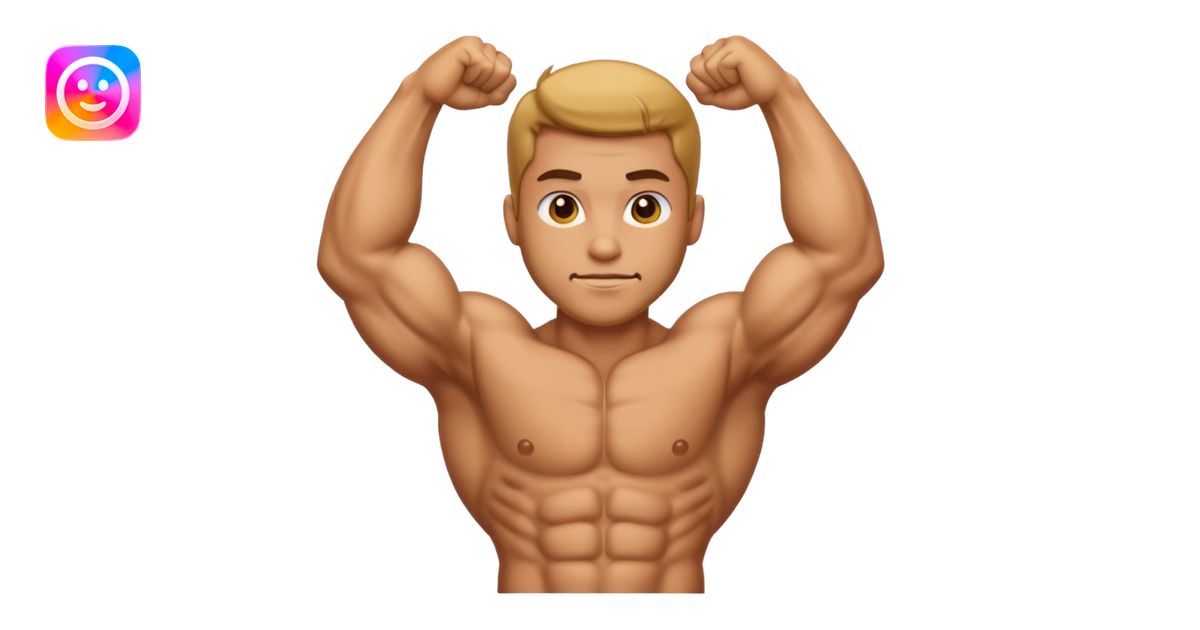 male triceps emoji emoji | AI Emoji Generator