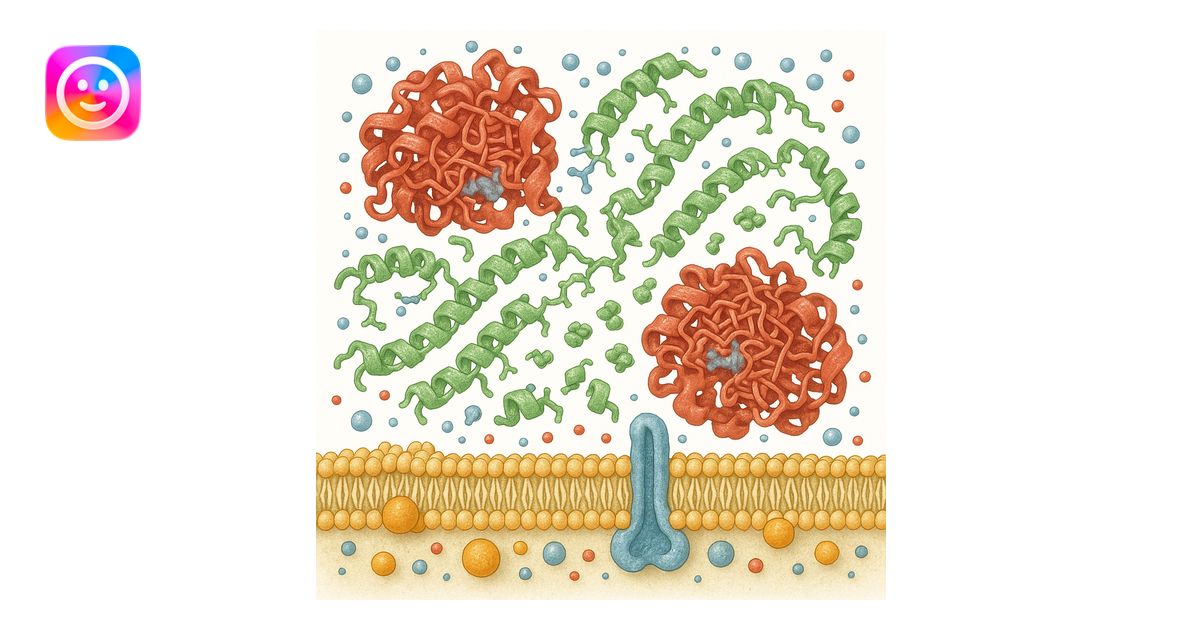 Ultra-realistic scientific illustration of enzymatic starch digestion ...