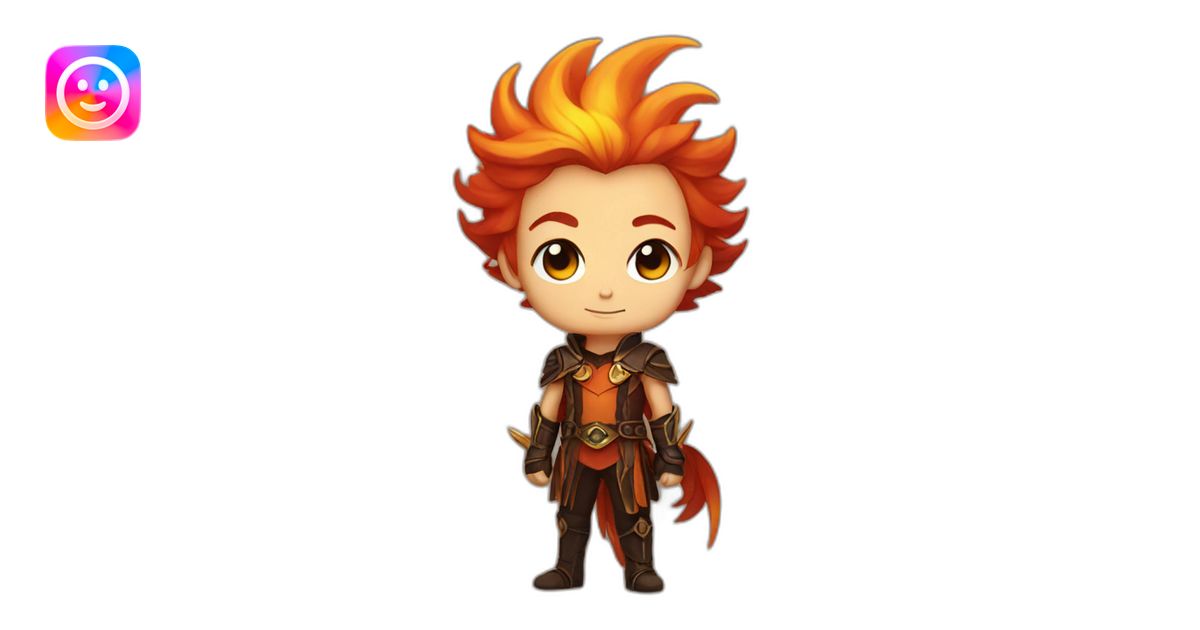 chibi phoenix emoji | AI Emoji Generator