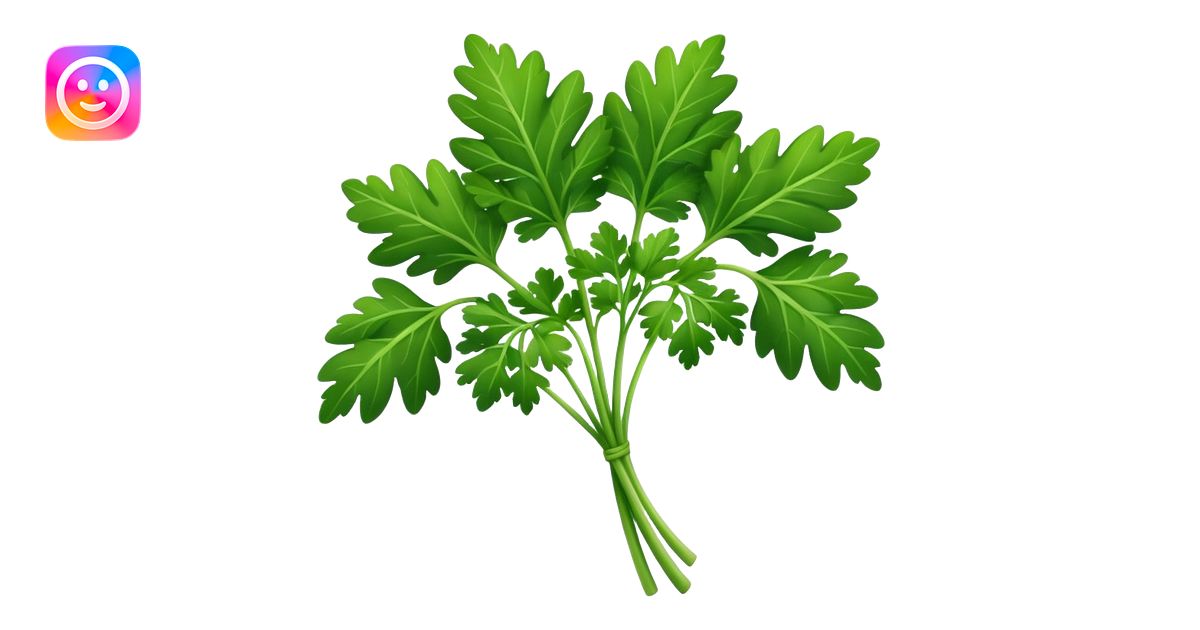 parsley emoji | AI Emoji Generator