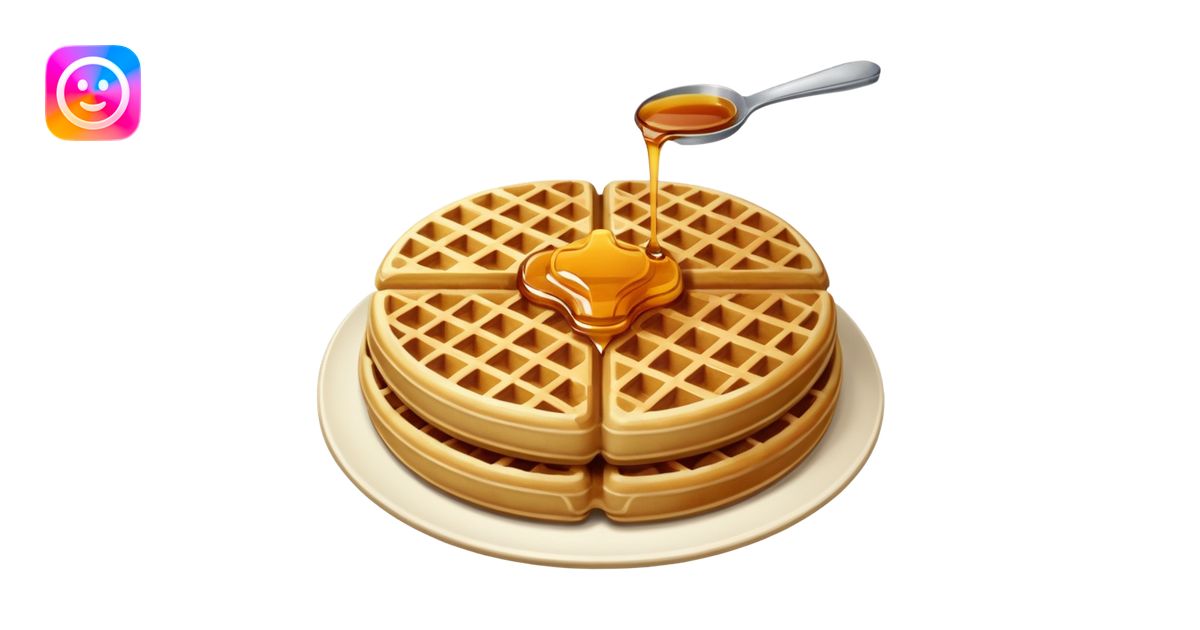 waffle with maple syrup emoji | AI Emoji Generator