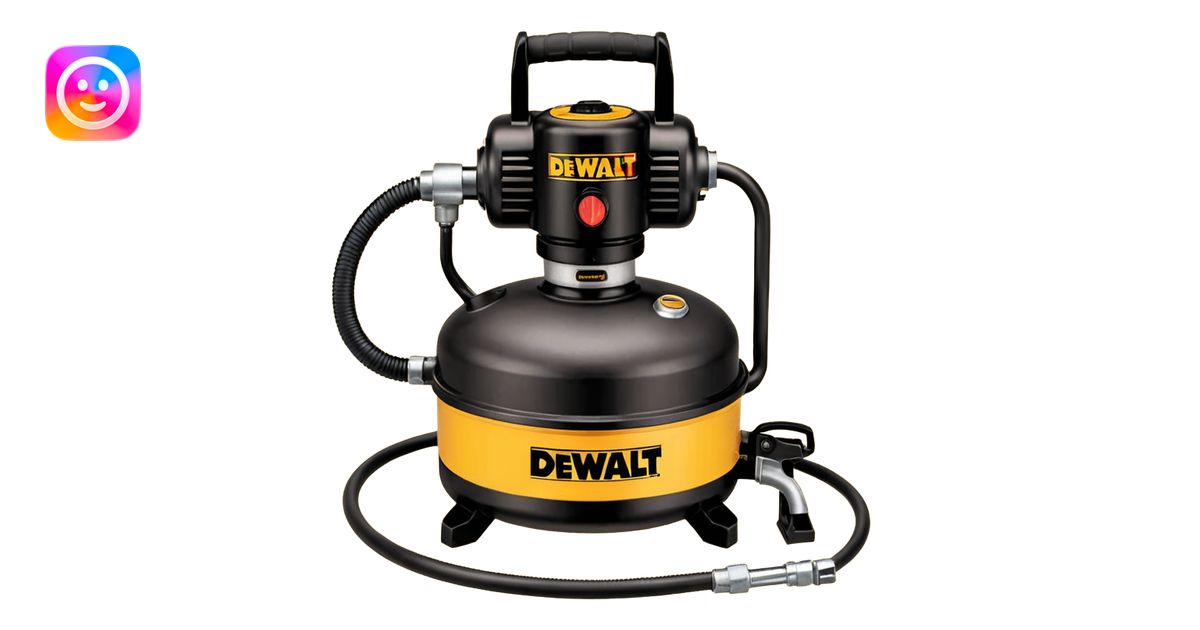 DEWALT DWFP55126 Heavy-Duty Pancake Compressor, Gas, 5 Gal. emoji style ...