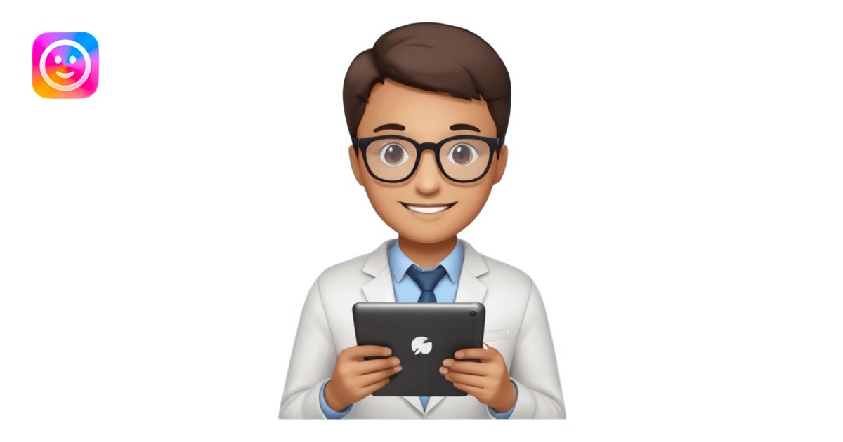 A focused person analyzing rising charts emoji emoji | AI Emoji Generator