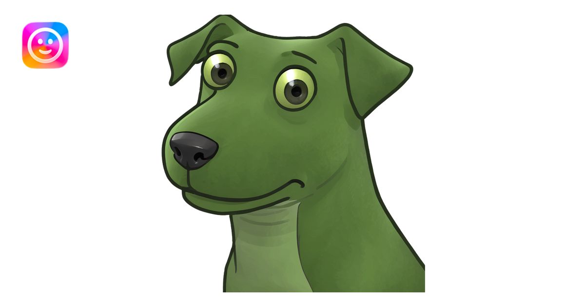 dog side eye meme | AI Emoji Generator