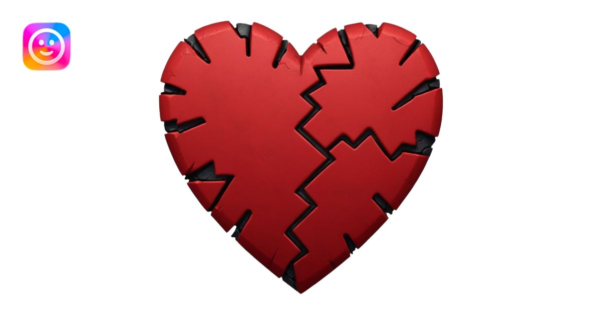🖤💔 emoji | AI Emoji Generator