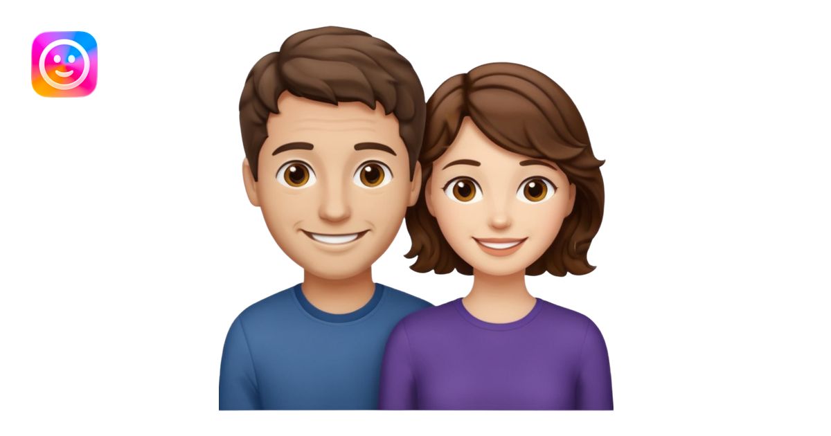 Throuple two women with short wavy brown hair, male with short brown ...