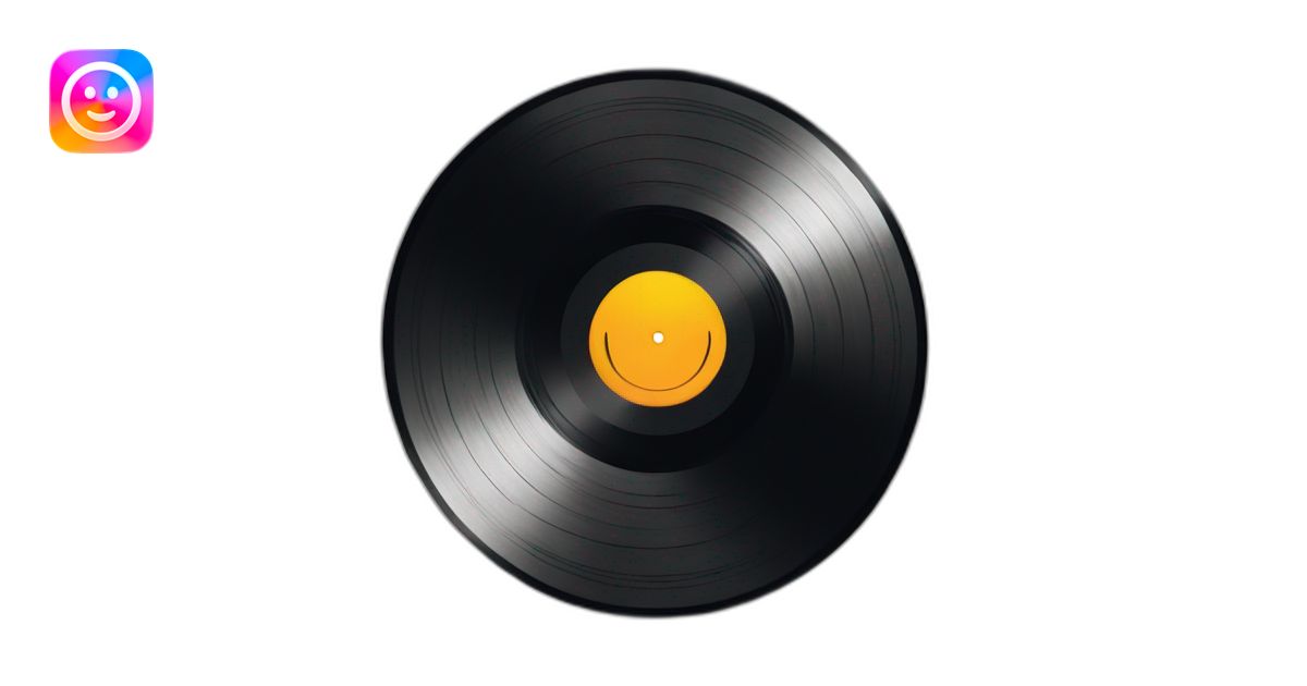 Vinyl record emoji | AI Emoji Generator