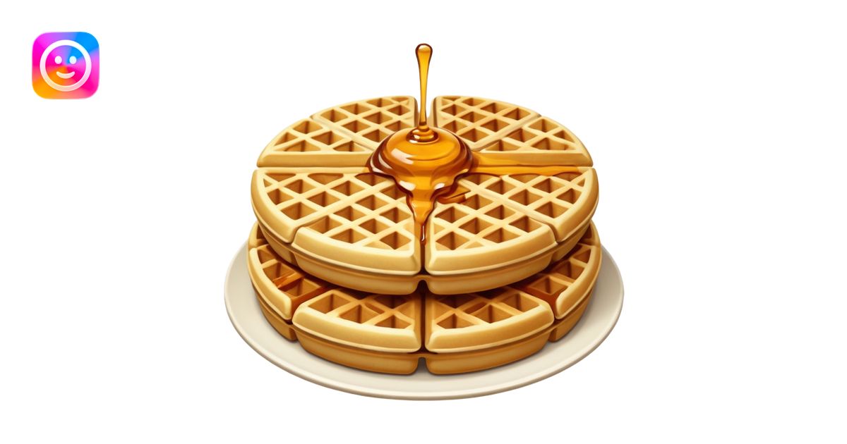 waffle with maple syrup emoji | AI Emoji Generator