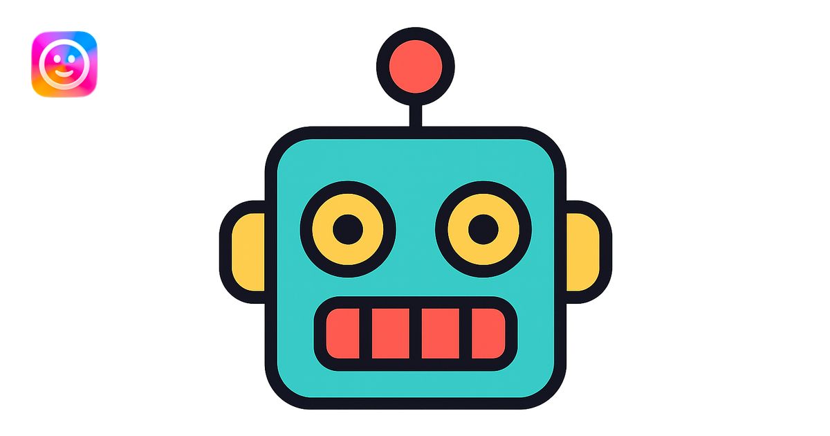 robot emoji icon | AI Emoji Generator