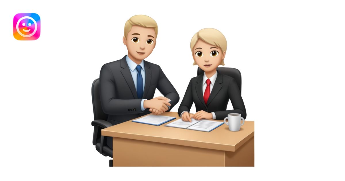 Professional business employer in suit interviewing candidate at desk ...