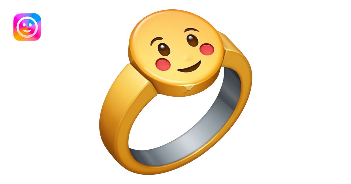 Ring of carton emoji | AI Emoji Generator