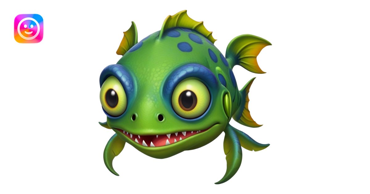 murloc world of warcraft emoji | AI Emoji Generator