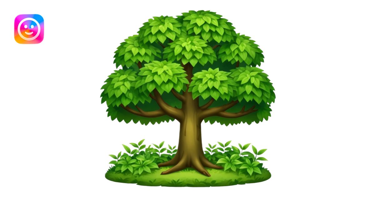 Forest Glade emoji | AI Emoji Generator