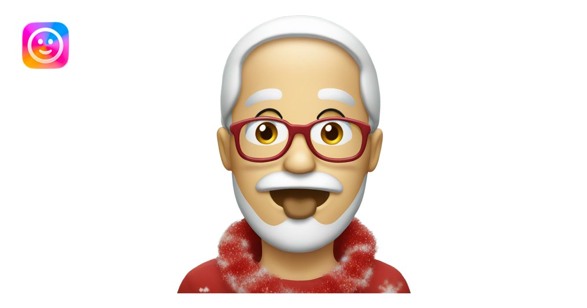 Christmas kissy face emoji emoji | AI Emoji Generator