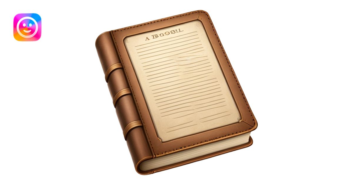 Closed book emoji | AI Emoji Generator