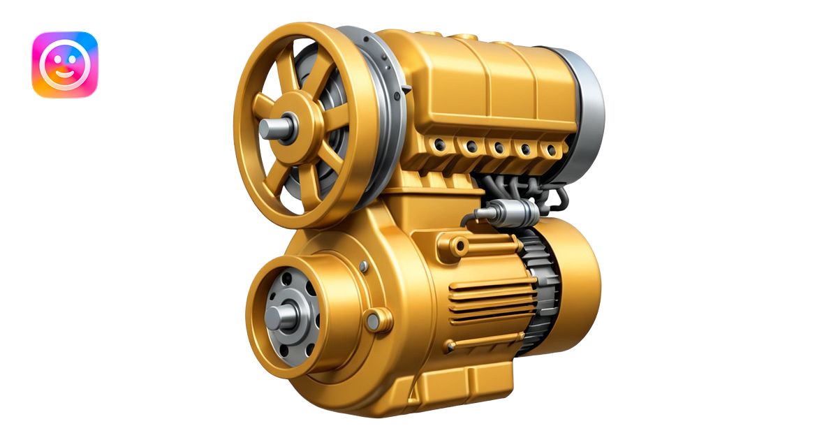 engine motor emoji | AI Emoji Generator