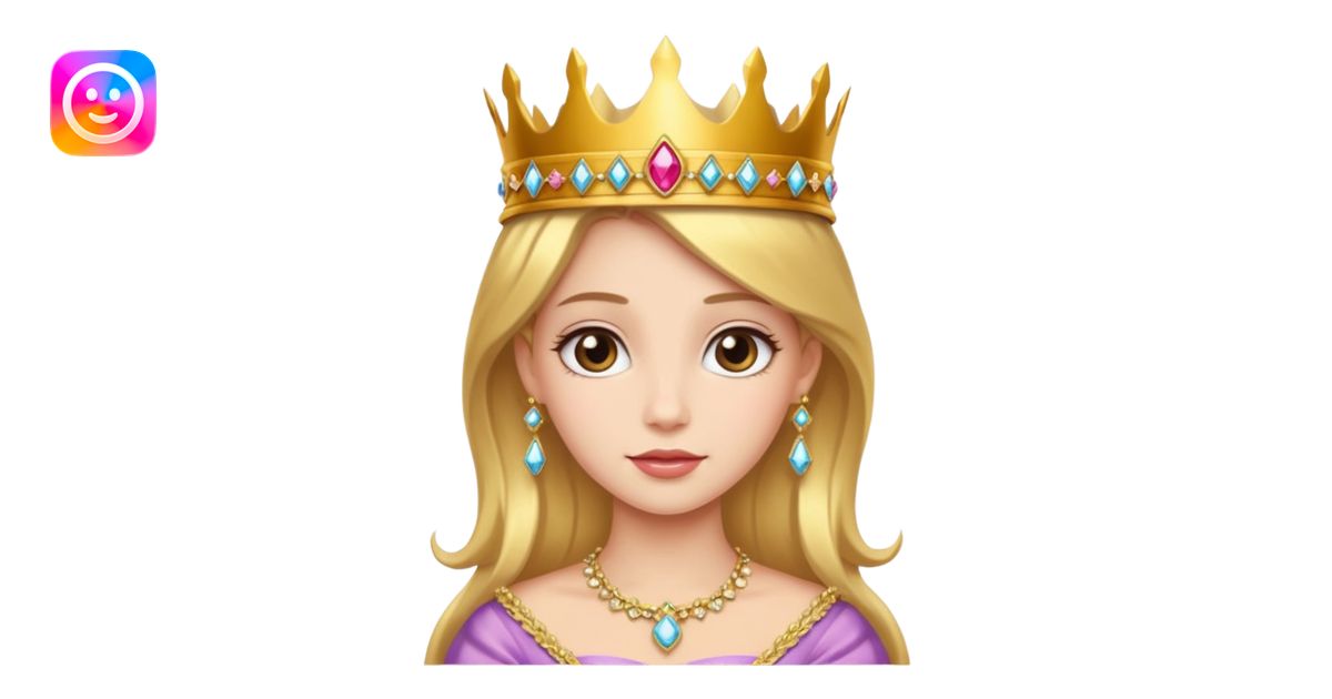 Princess emoji | AI Emoji Generator