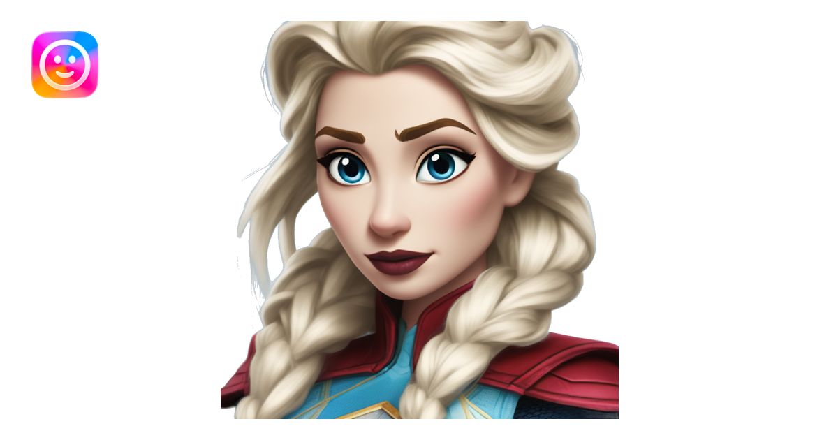 Warcraft award winning Elsa in Marvel Avengers style, oil paint ...
