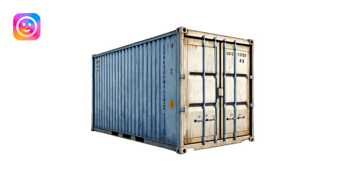 Anselm Kiefer concrete shipping container emoji | AI Emoji Generator
