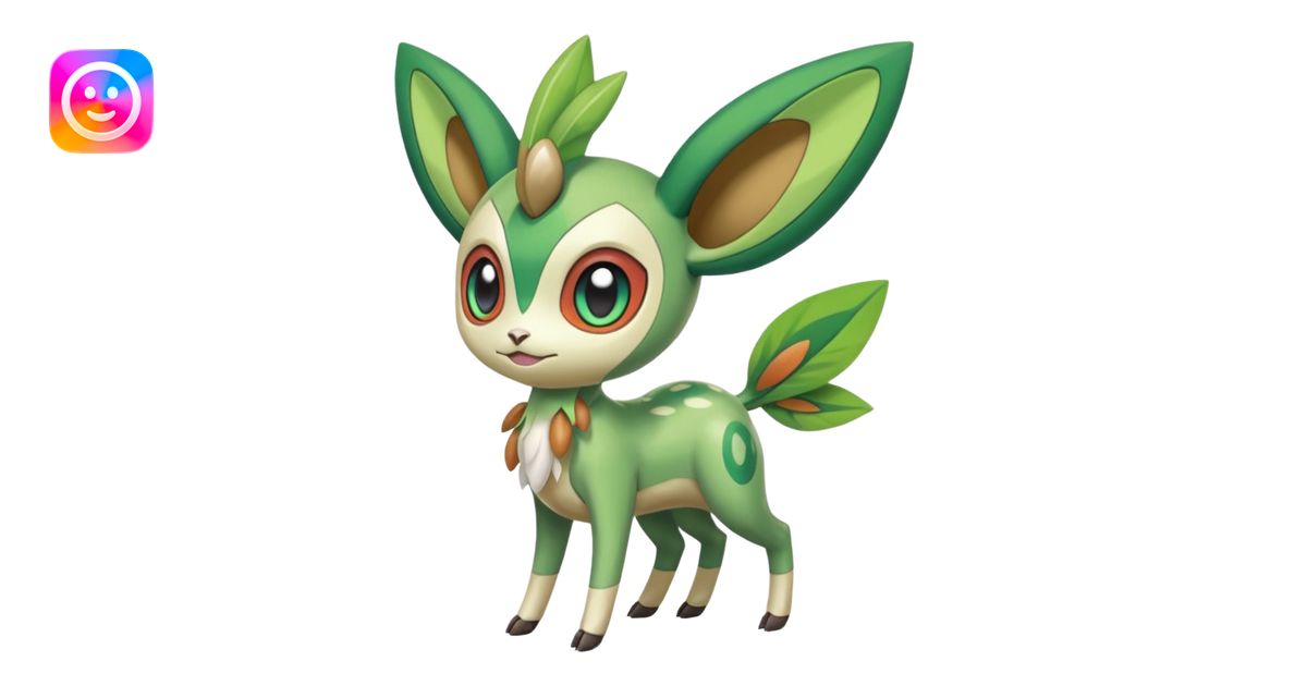 Meloetta-Celebi-Skiddo-Pokémon-Fakémon-creature emoji | AI Emoji Generator