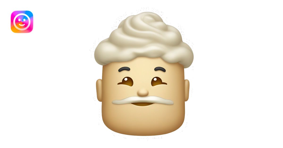Chou à la crème emoji | AI Emoji Generator